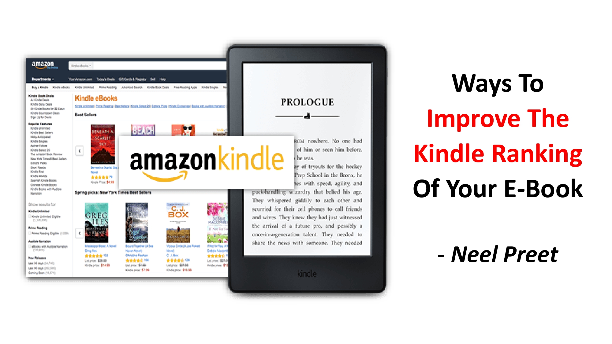Ways To Improve The Kindle Ranking Of Your E-Book - The Literature Times