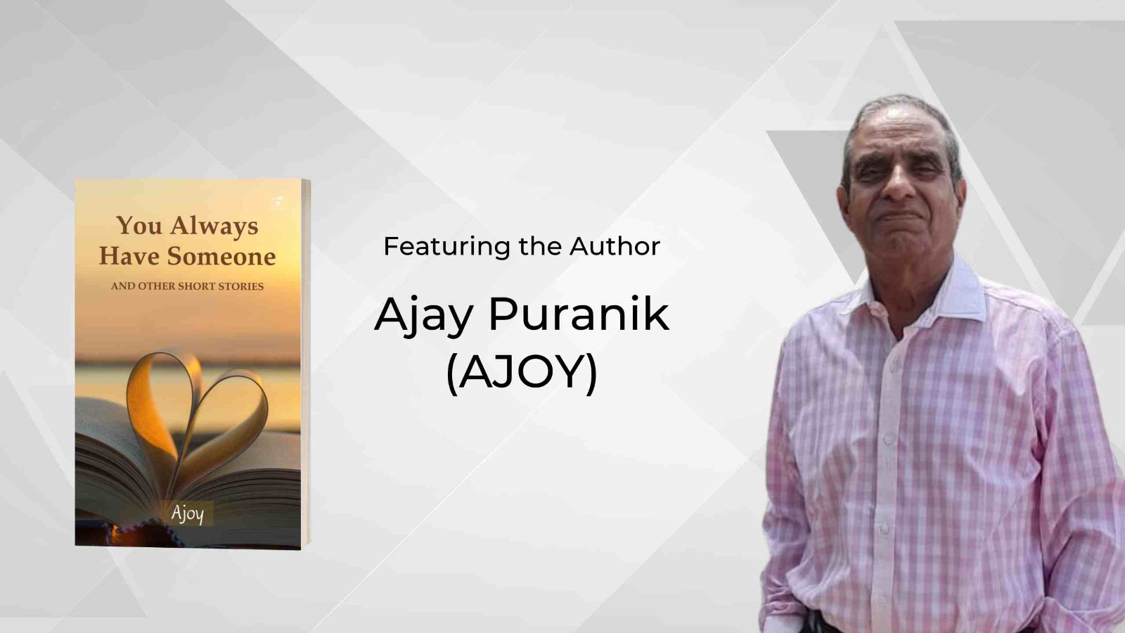 Author Feature Article Ajay Puranik (AJOY) - The Literature Times