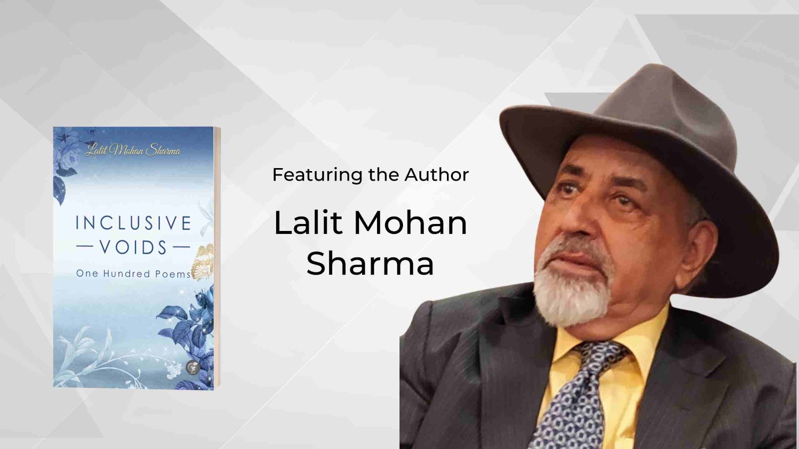 Author Feature Article by Lalit Mohan Sharma - The Literature Times