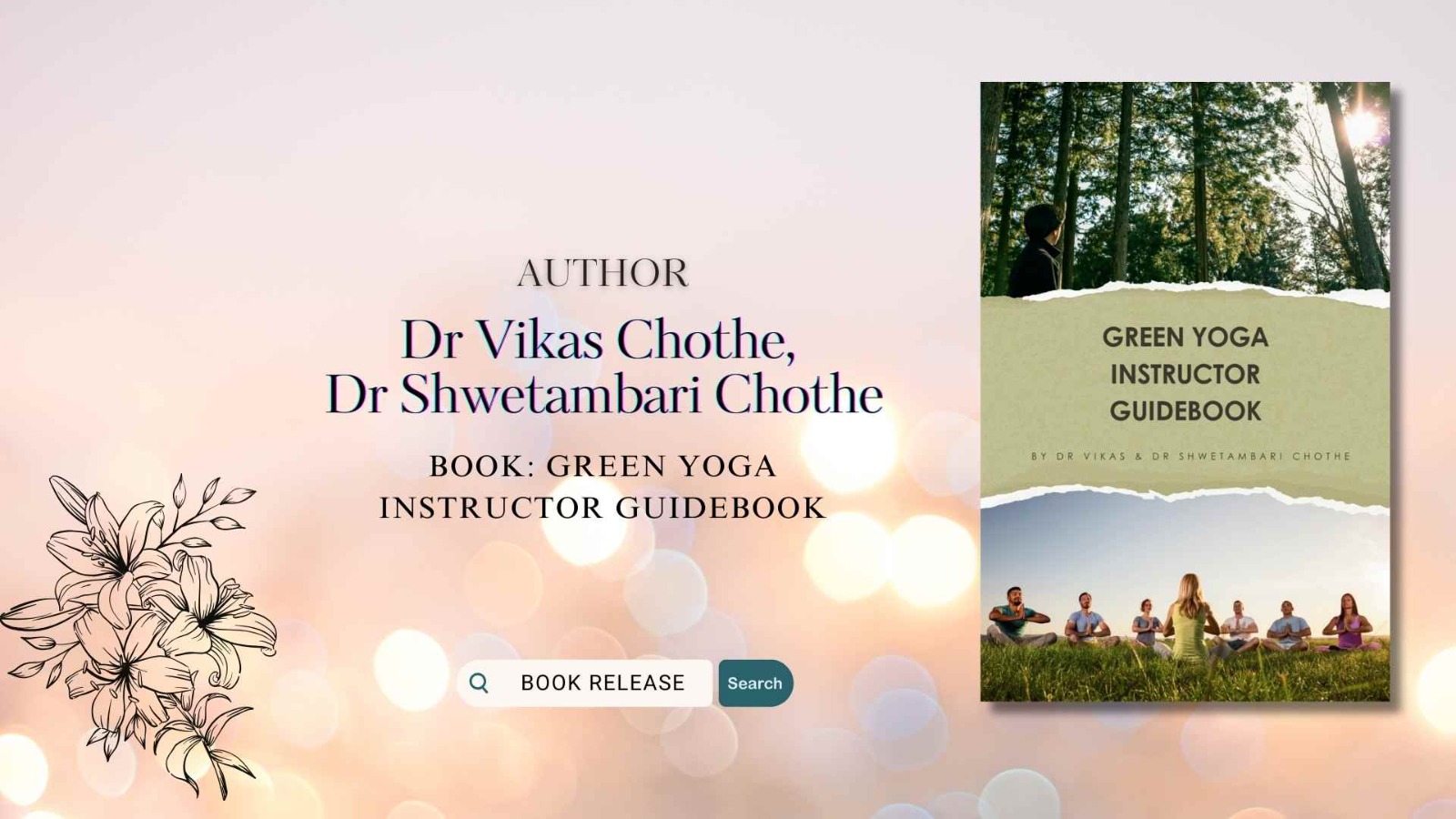 Book Release: Green Yoga Instructor Guidebook by Dr. Vikas Chothe and ...