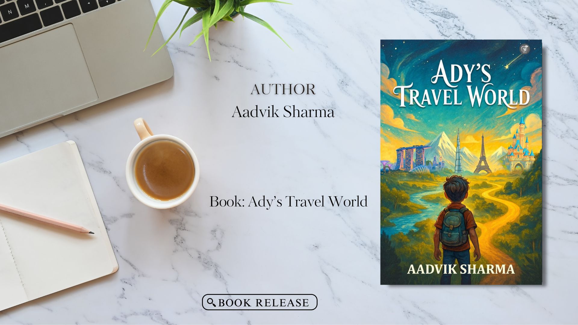 Book Release: Ady’s Travel World by Aadvik Sharma