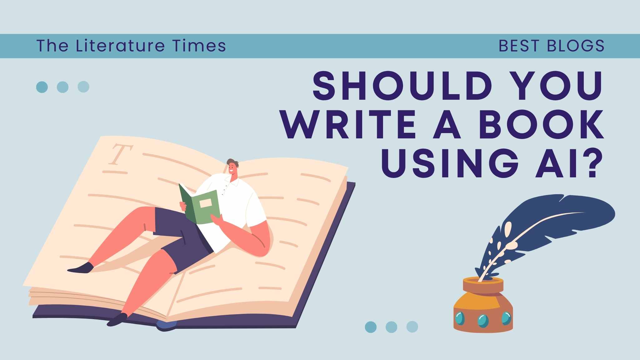 Should You Write a Book Using AI? The Honest Truth - The Literature Times